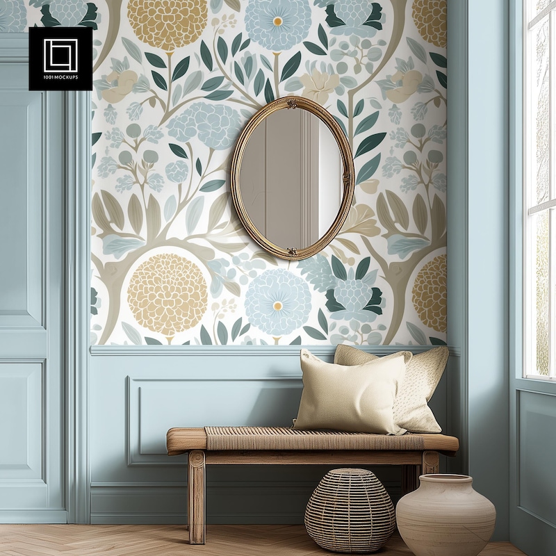 Wallpaper Peel and Stick Paneling - Etsy