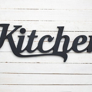 Wooden Kitchen Sign, Restaurant Signs, Kitchen Wall Decor - Etsy