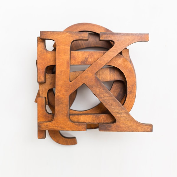 Rustic Wood Letters - Etsy