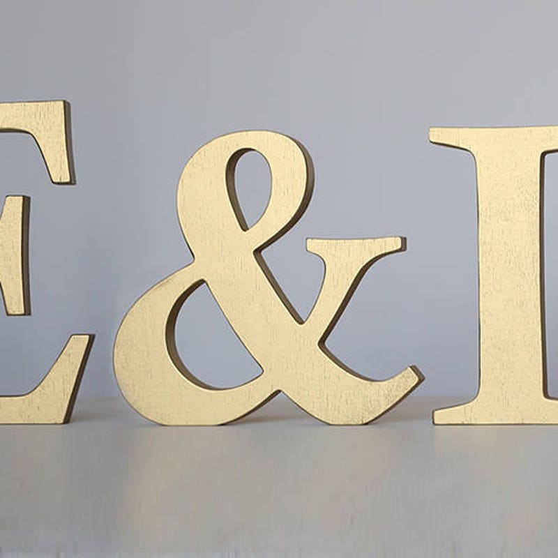 Decorative Letters for Wall - Etsy