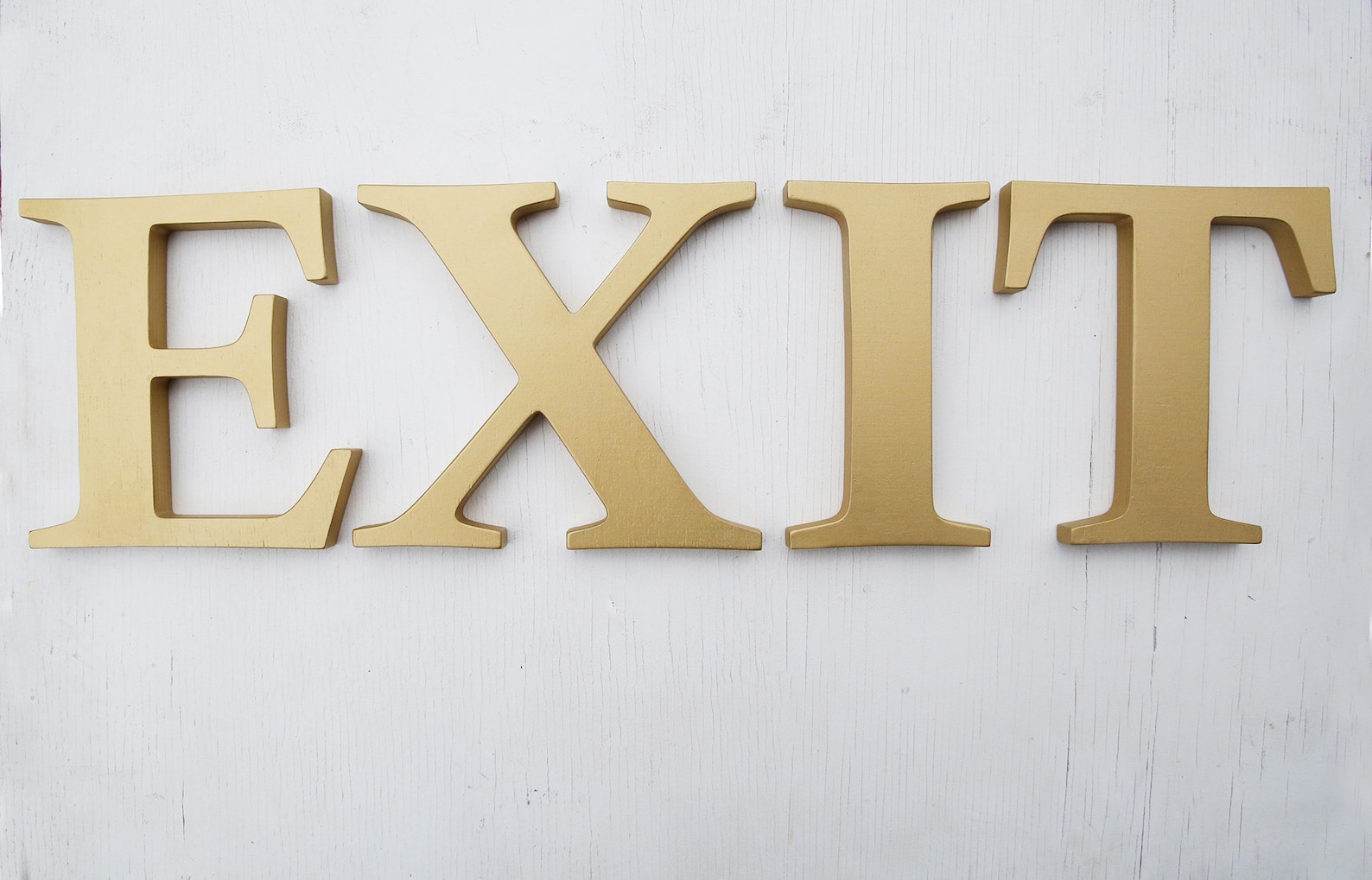 Gold Wall Letters Custom Wood Letters Decorative Letters - Etsy