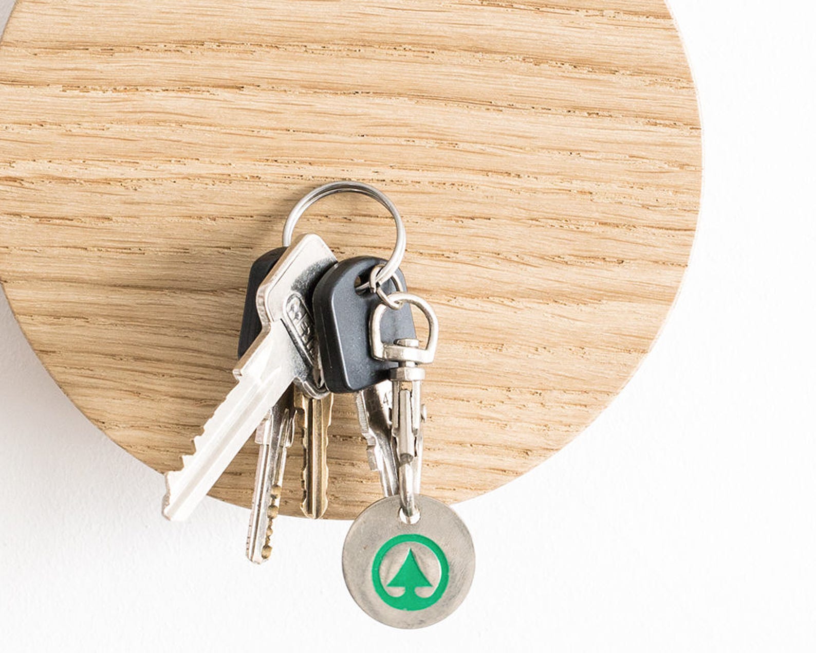 Home Key Holder Magnetic Key Holder Wood Wall Hook Wooden - Etsy