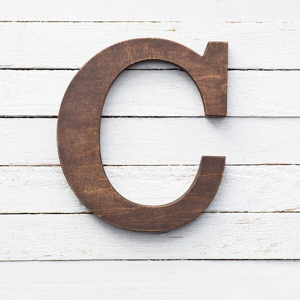 Large Wood Letters - Etsy