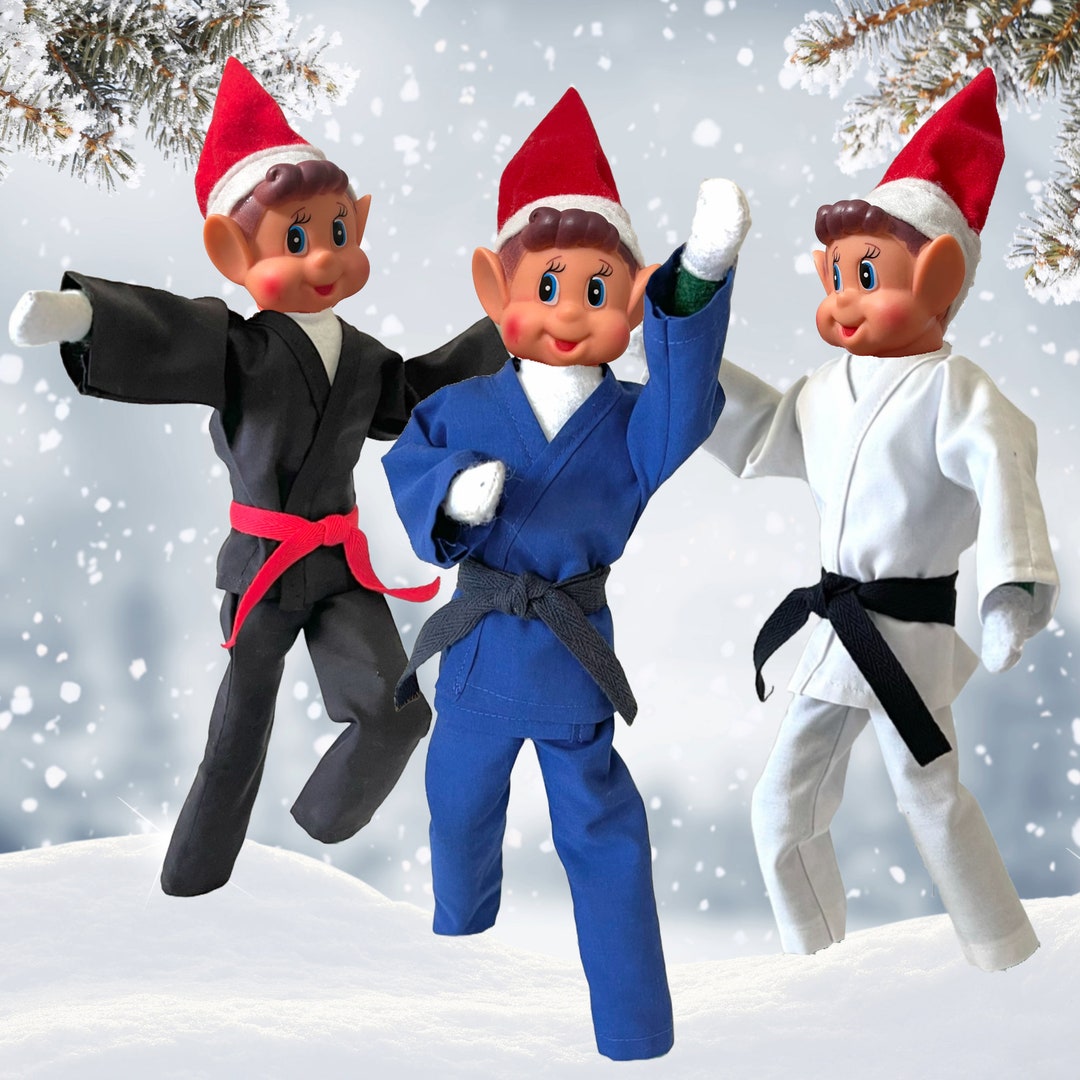 Digital Sewing Pattern, Elf Karate Judo Taekwondo Uniform for 12 Inch ...
