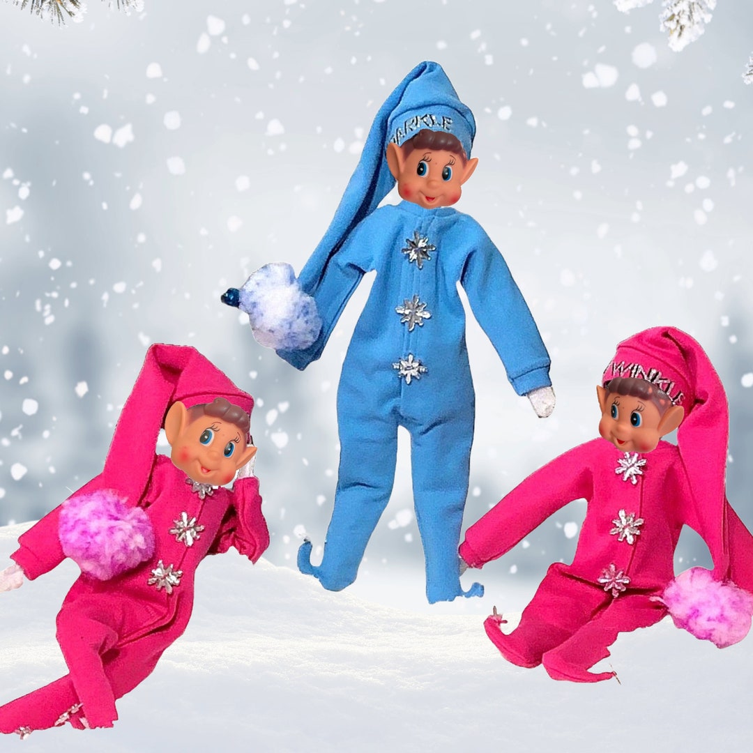 Digital Download PDF Sewing Pattern for Elf Pjs and Nightcap - Etsy