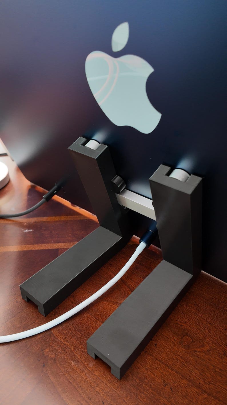 Usermac Imac M1/M3/M4 VESA Stand, Bespoke, Desk Level Screen Placement ...