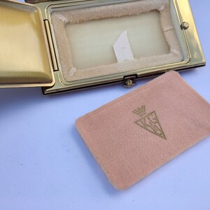 Vintage Kigu Powder Compact Barrel Shape London Street Map Scenes of ...