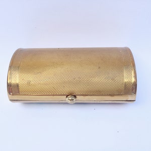 Vintage Kigu Powder Compact Barrel Shape London Street Map Scenes of ...