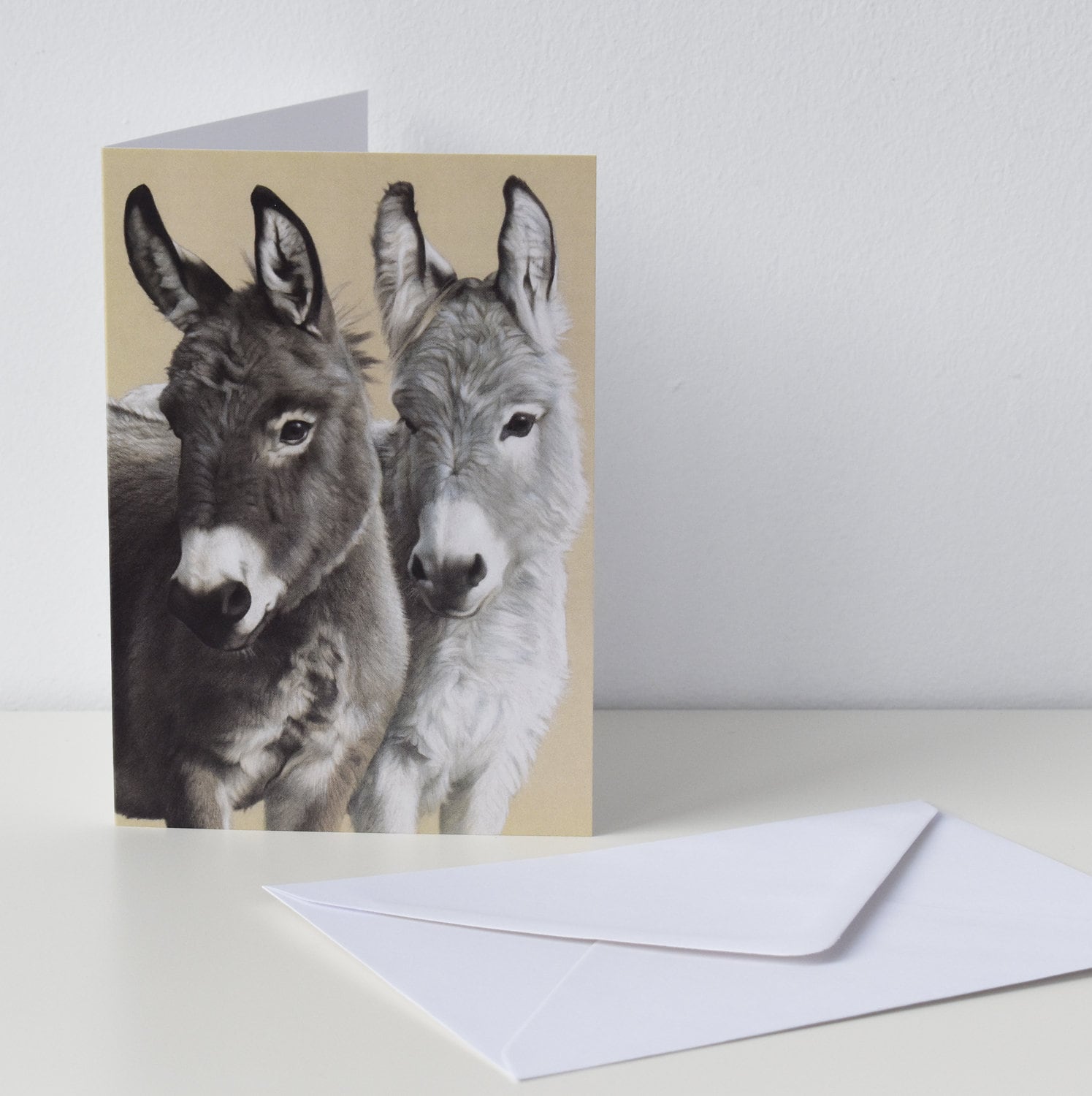 Donkeys Greeting Card - Etsy