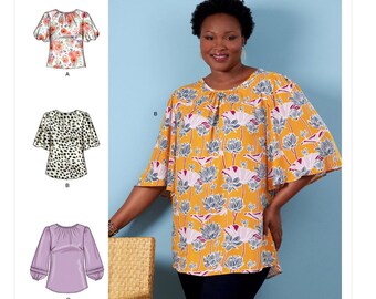 Womens Plus-size Dresses Sewing Pattern Simplicity S9474 Sizes 26W-32W ...