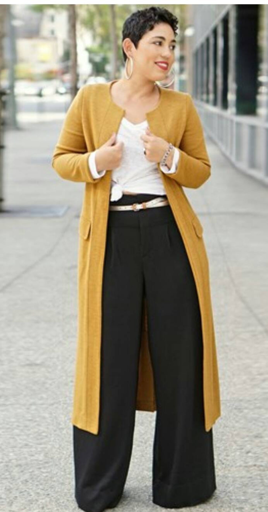 Plus-size Coat Pants Vest Sewing Pattern Simplicity 8177 - Etsy