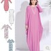 Caftan Sewing Pattern Simplicity S8911 Misses' Knit Caftans Sizes XXS ...