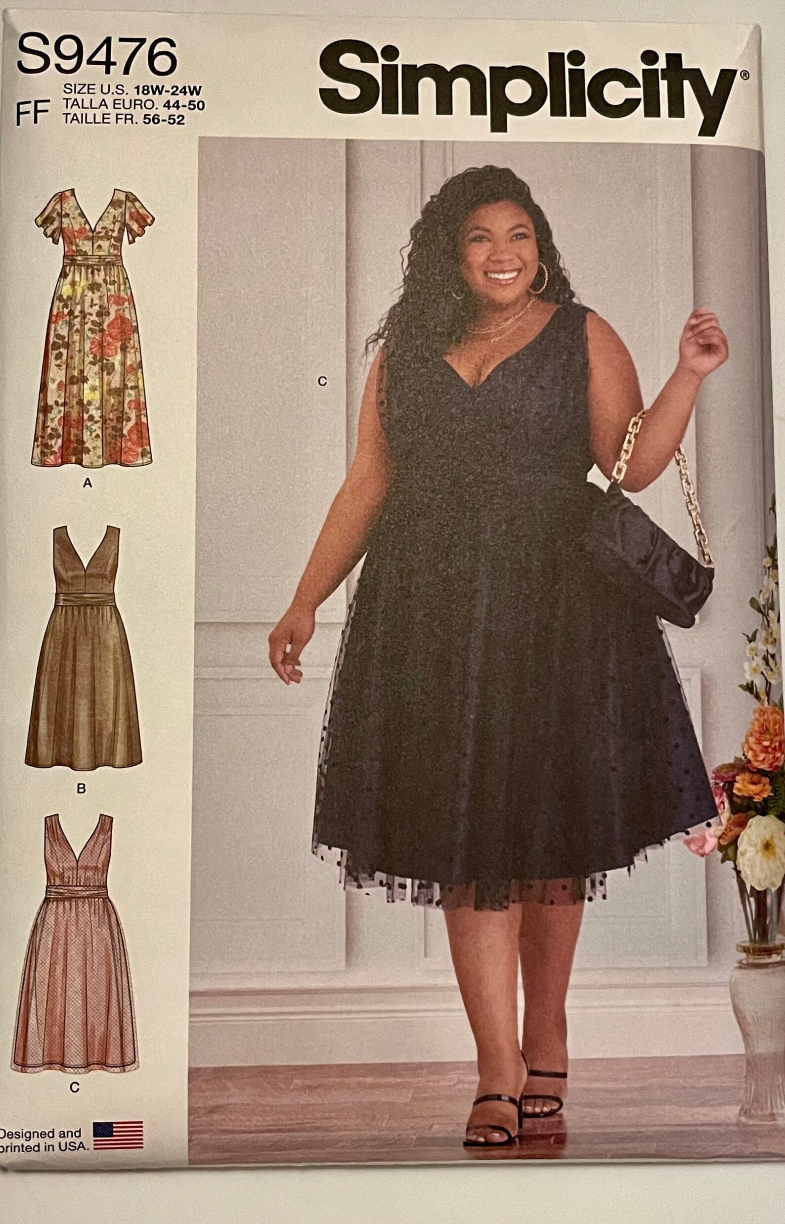 Womens Dresses Sewing Pattern Simplicity S9476 Sizes 18W-24W - Etsy