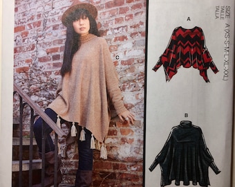 Caftan Sewing Pattern Simplicity S8911 Misses' Knit Caftans Sizes XXS ...