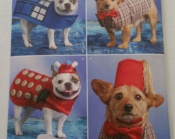 Simplicity Sewing Pattern 8189 Dog Costumes Inspired by Doctor - Etsy