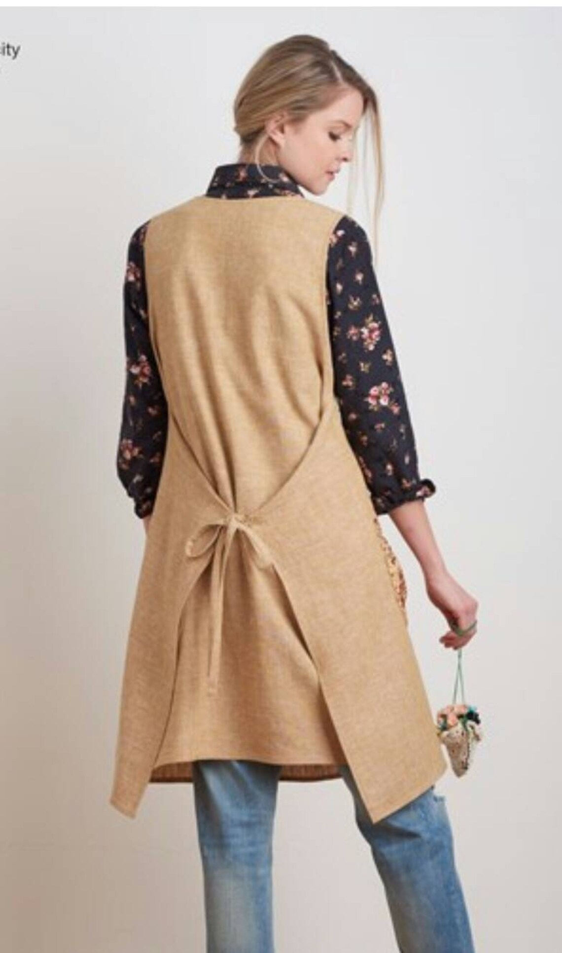 Apron Dress Sewing Pattern Simplicity 8230 Dottie Angel Misses - Etsy