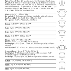 Plush Doll With Clothes Sewing Pattern Simplicity R11292/S9440 New and ...