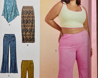 Plus-size Tunic Sewing Pattern Simplicity 1461 Size BB U.S. 20W-28W - Etsy