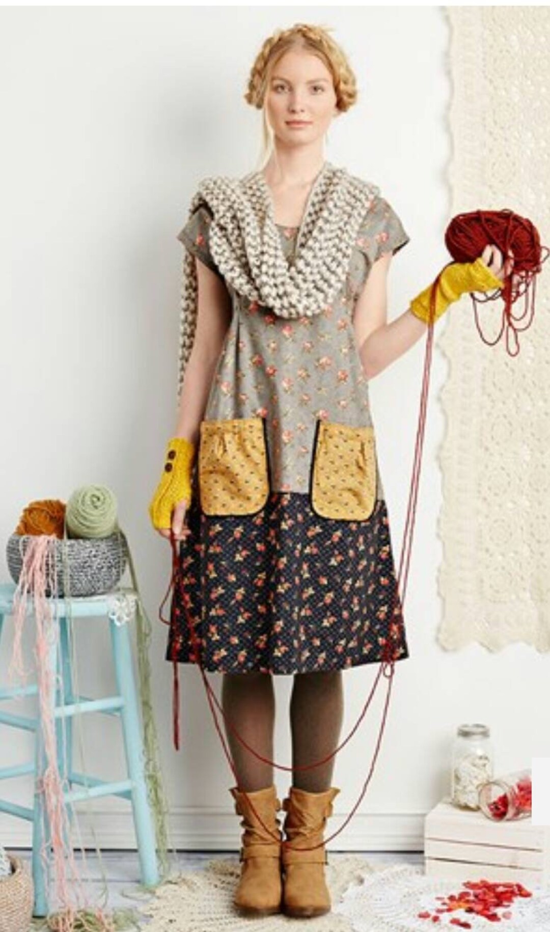 Vintage Dress or Tunic Sewing Pattern Simplicity S9122 Dottie Angel New ...