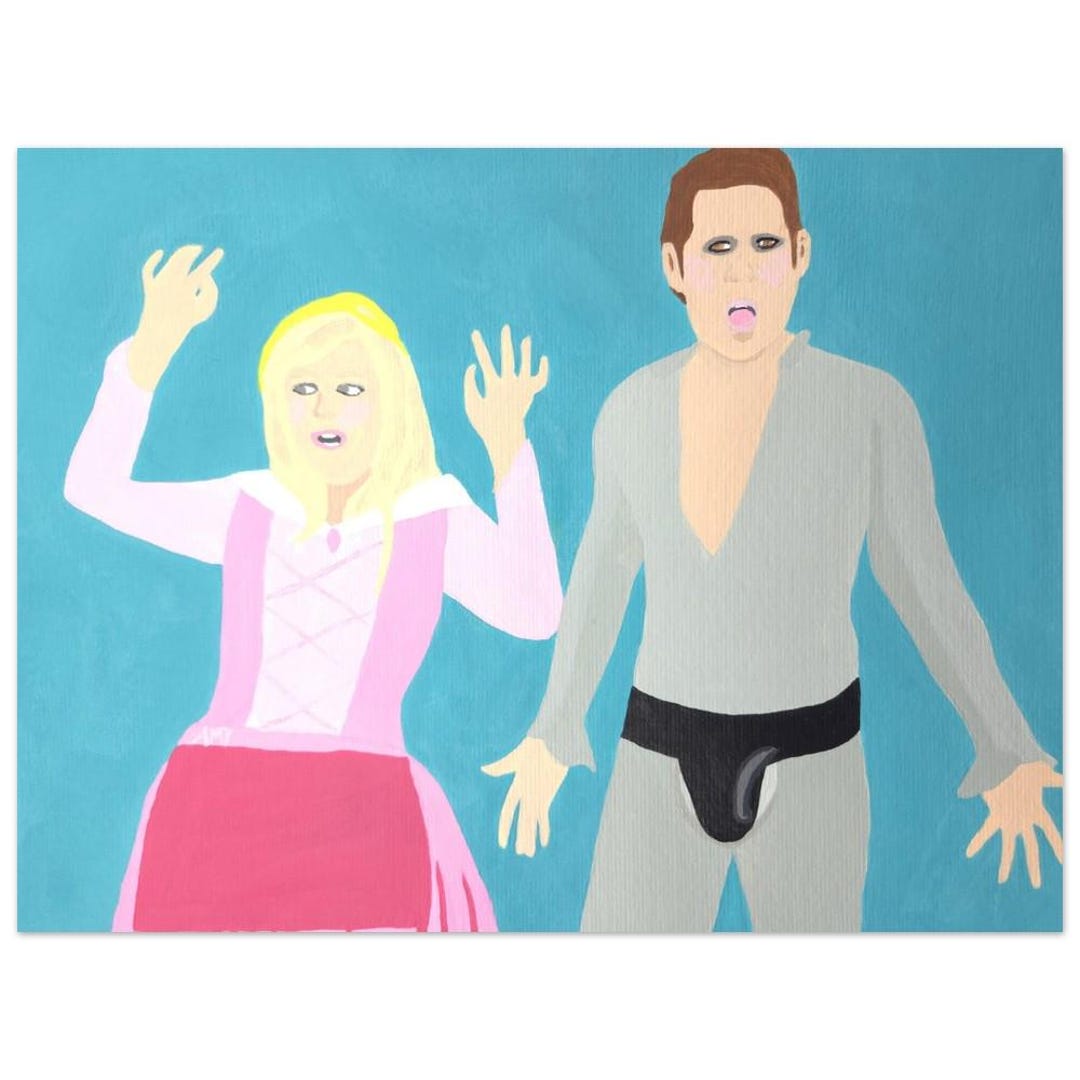 Dennis and Dee Nightman Comethpremium Matte Paper Poster - Etsy