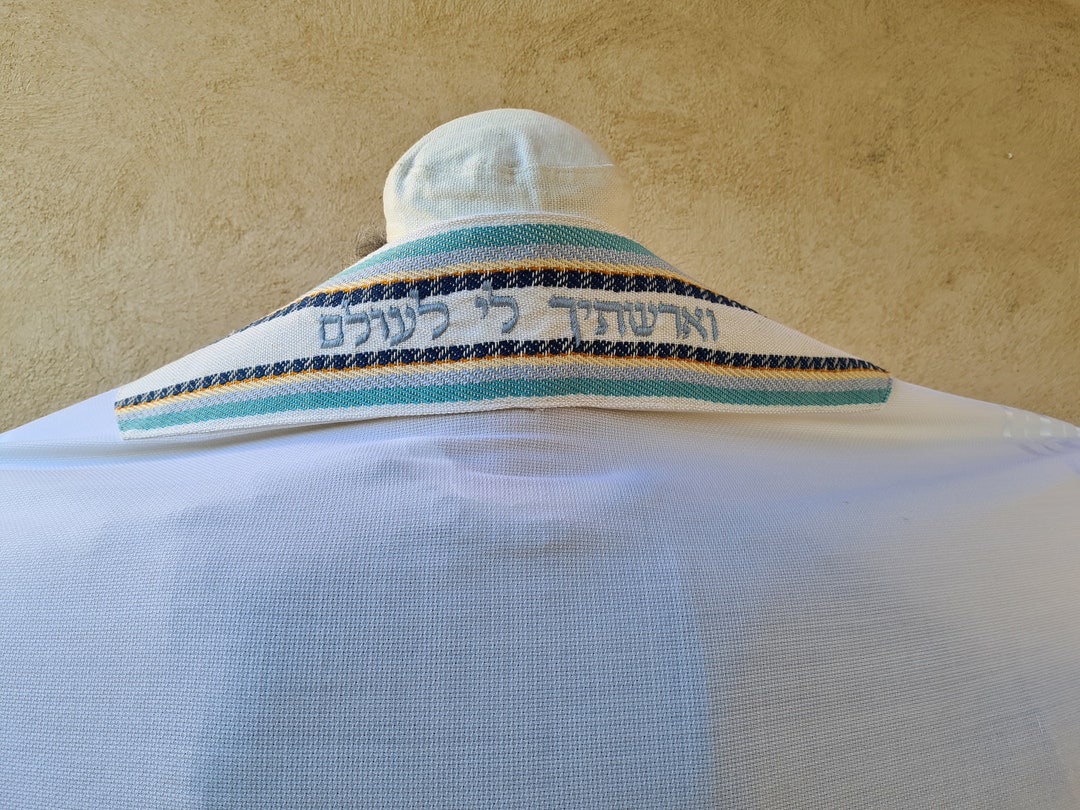 Unique Tallit, Handmade Tallit, Jewish Prayer Shawl, Wedding Tallit ...