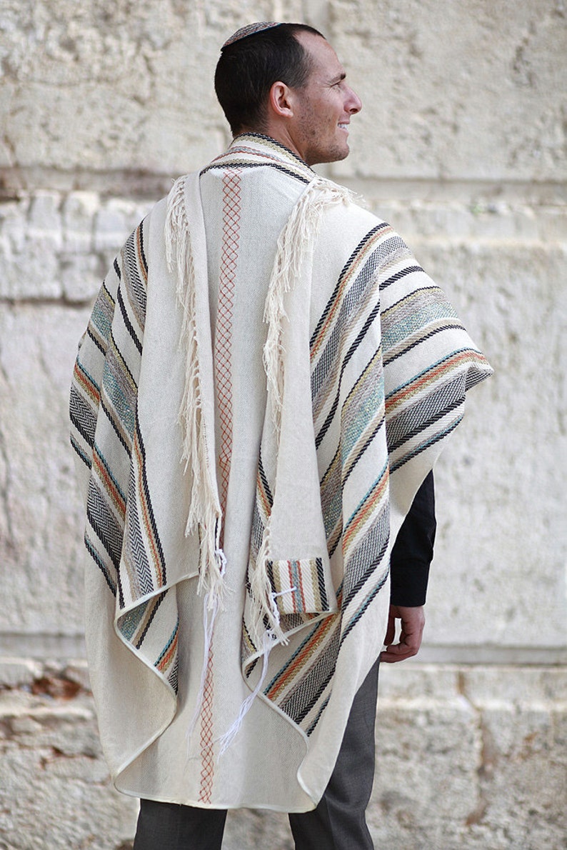 Bar Mitzvah High Holidays Woven Tallit Jewish Prayer Shawl - Etsy