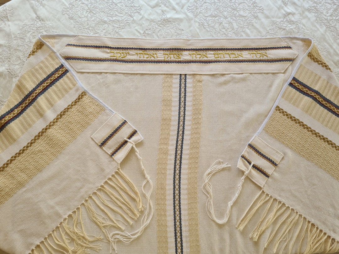 Jewish Prayer Shawl, Tallit, Religious Clothing, Handmade Tallit ...