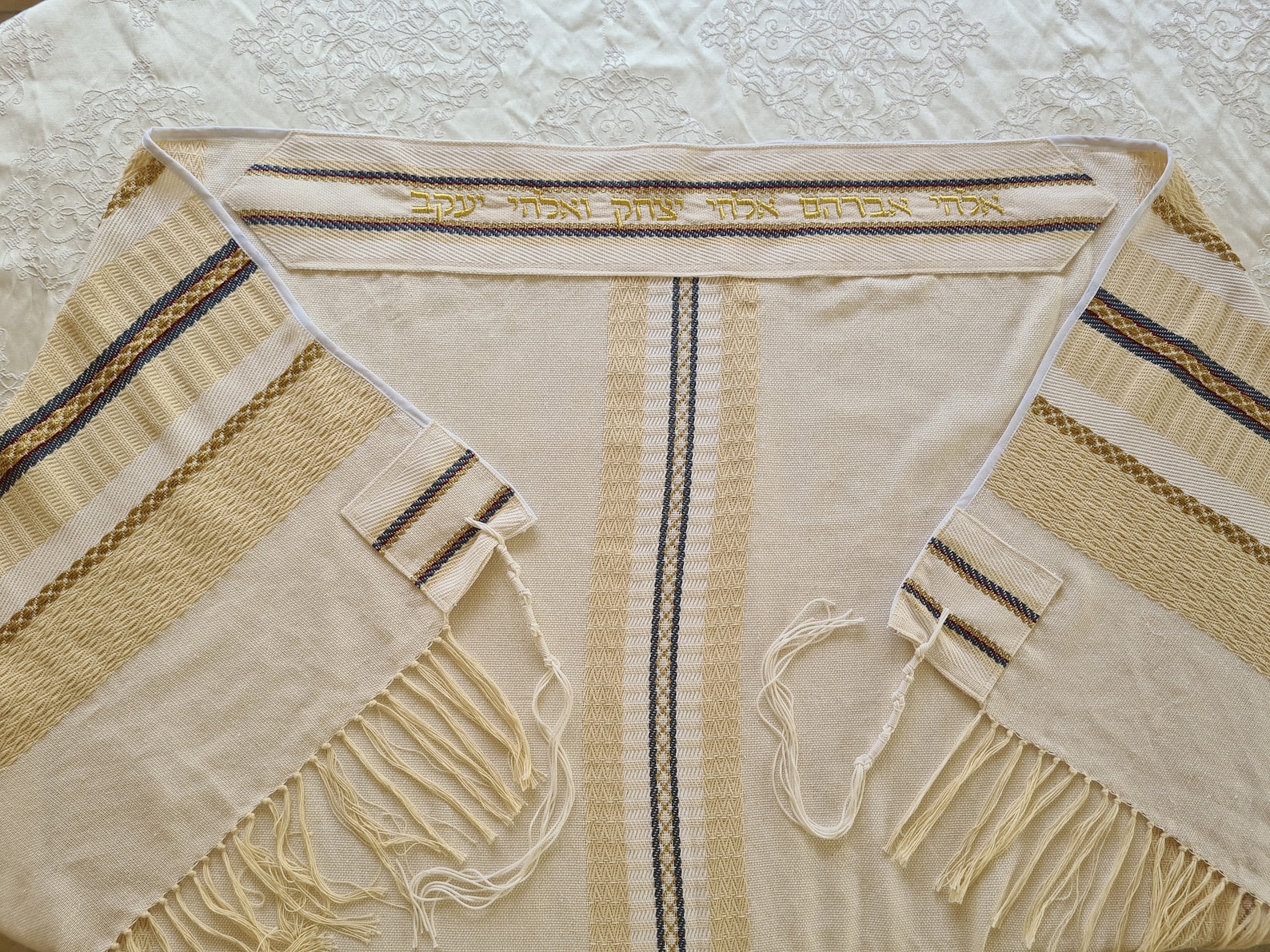 Jewish Prayer Shawl Tallit Handmade Tallit Made in Israel - Etsy