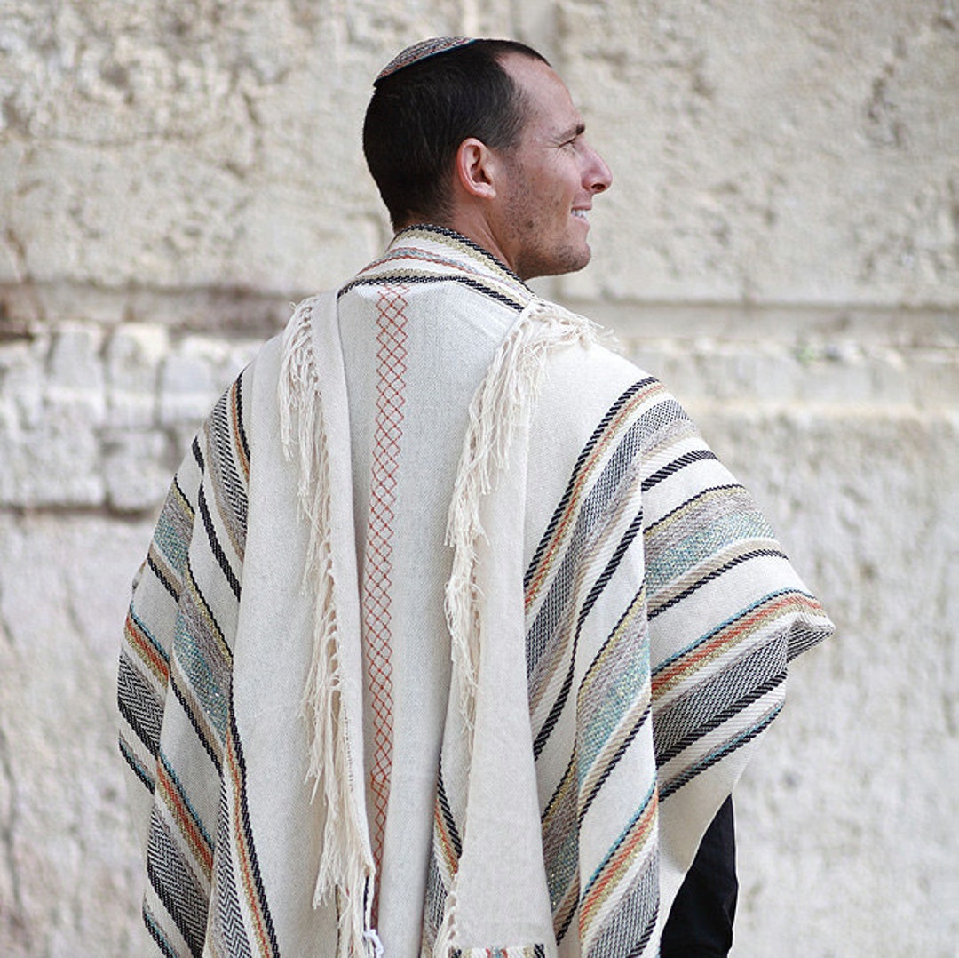 Jewish Gift, High Holidays, Jewish Prayer Shawl, Handwoven Tallit ...