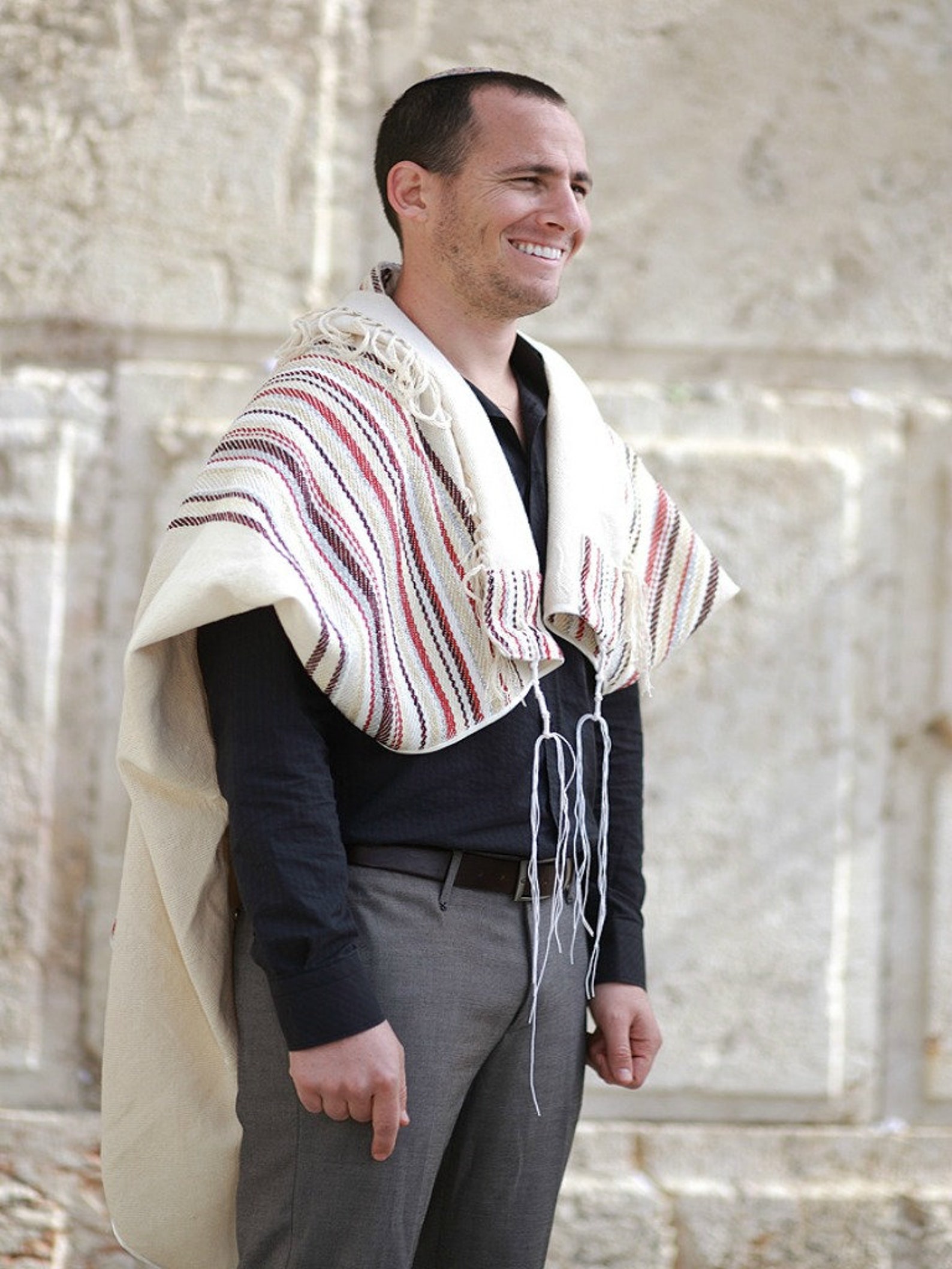 Jewish Prayer Shawl Tallit Jewish Wedding Handmade Tallit - Etsy