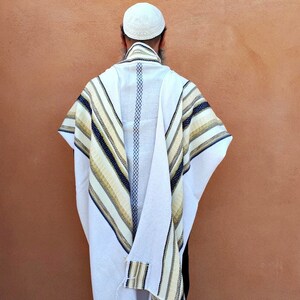 Tallit Set, Tallit for Man, Jewish Gift Judaica, Jewish Prayer Shawl ...