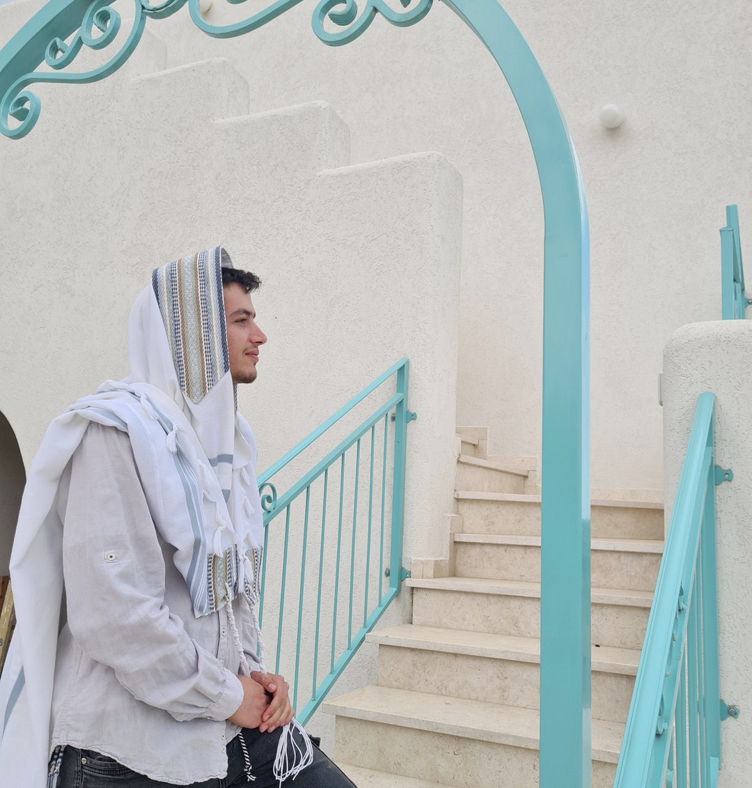 Jewish Prayer Shawl, Wedding Tallit, Handmade Tallit, Jewish Gift ...