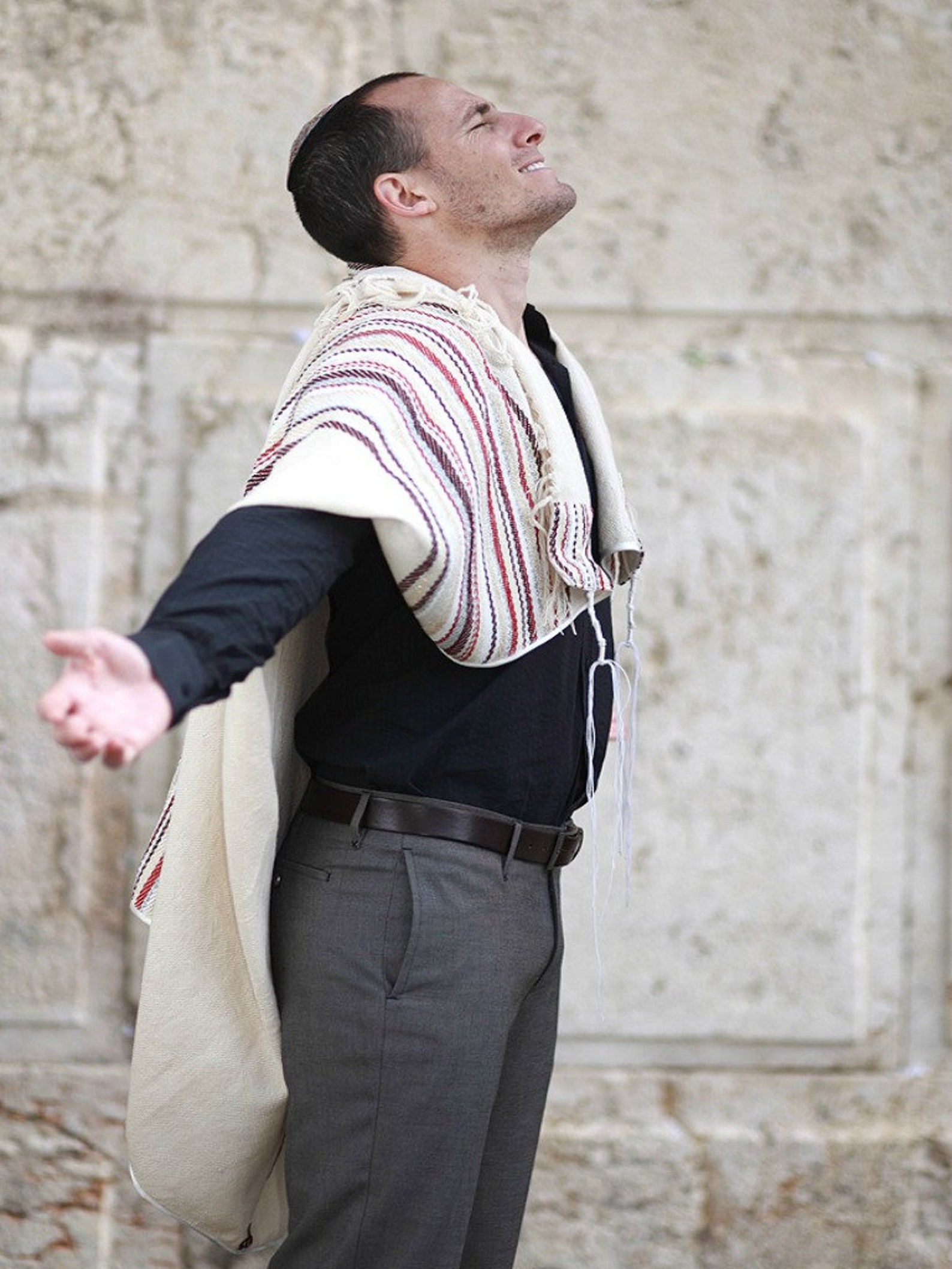 Jewish Prayer Shawl Tallit Jewish Wedding Handmade Tallit - Etsy