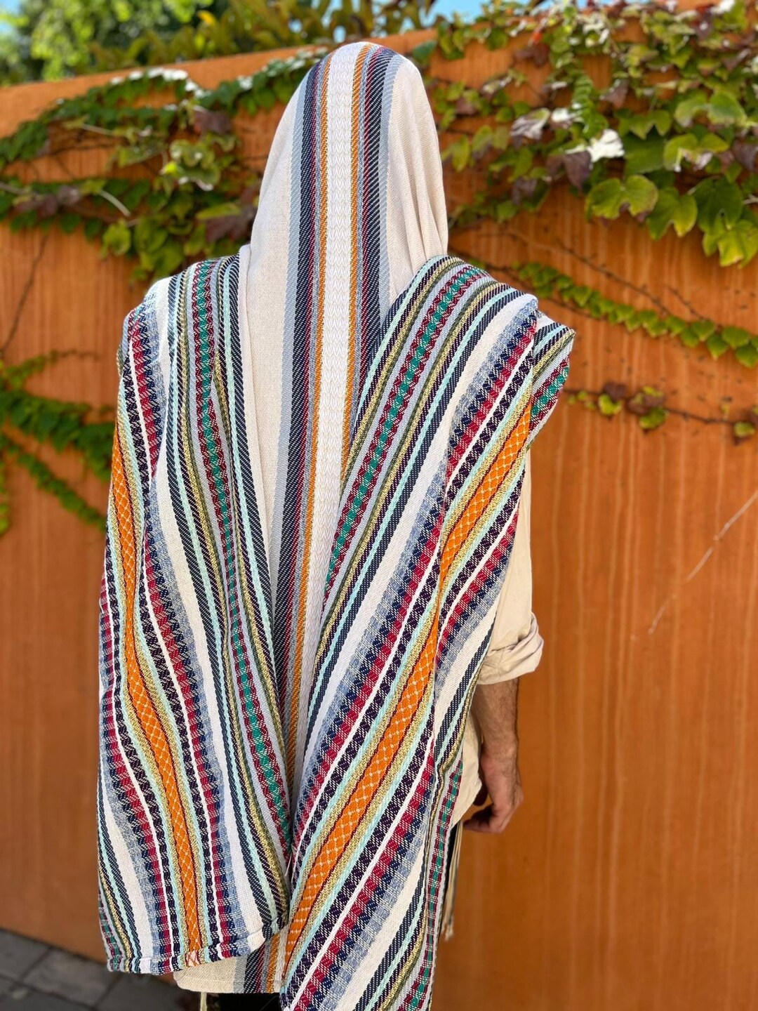 Tallit, Jewish Gift Judaica, Jewish Prayer Shawl, Handwoven Tallit ...