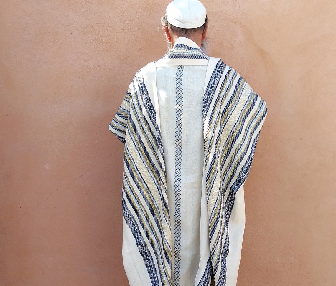 Tallit for Men Jewish Art Jewish Gift Jewish Groom Jewish - Etsy