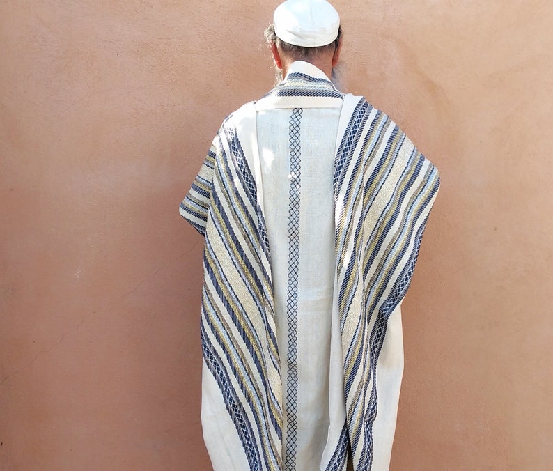 Tallit for Men Jewish Art Jewish Gift Jewish Groom Jewish - Etsy