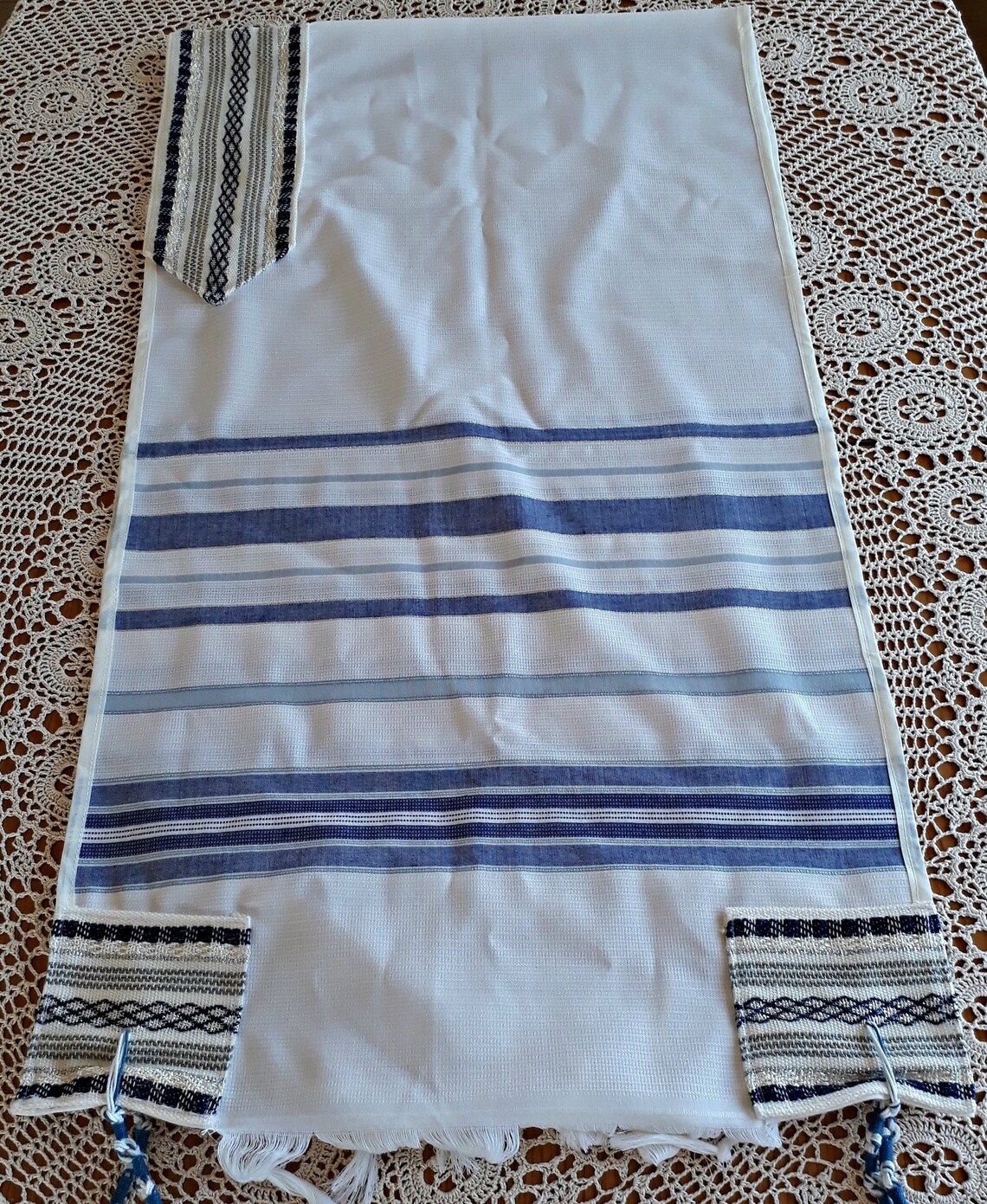 Tallit Set Tallit Bag Yarmulke Jewish Prayer Shawl - Etsy