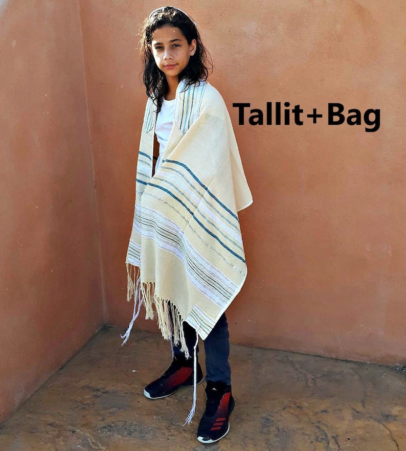 Tallit Judaica Jewish Prayer Shawl Custom Tallit Woven - Etsy