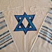 Tallit for Man, Judaica Gift, Magen David, Woven Tallit, Jewish Prayer ...