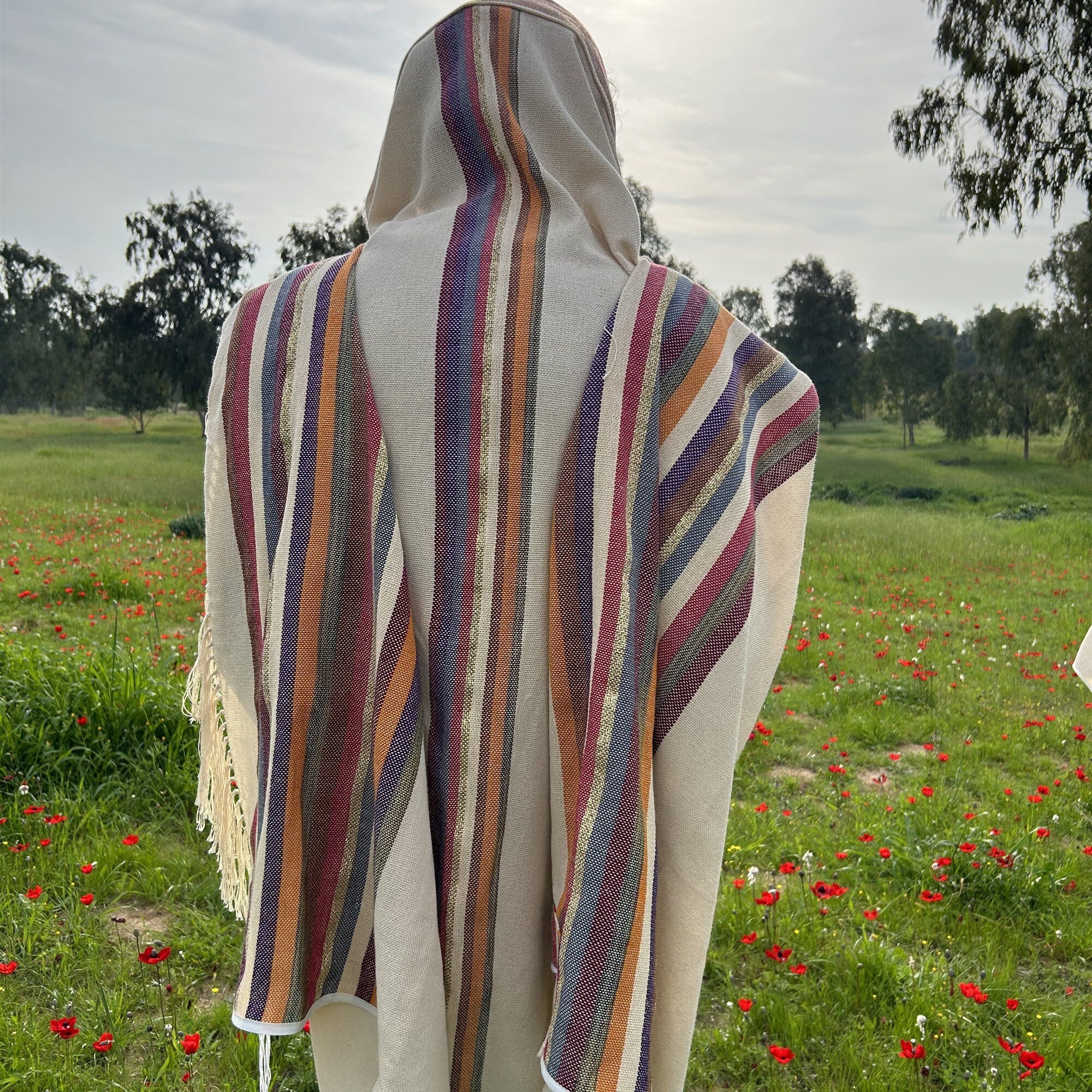 Tallit, Cotton Tallit, Tallit Set, Judaica, Judaica Wedding Gift ...