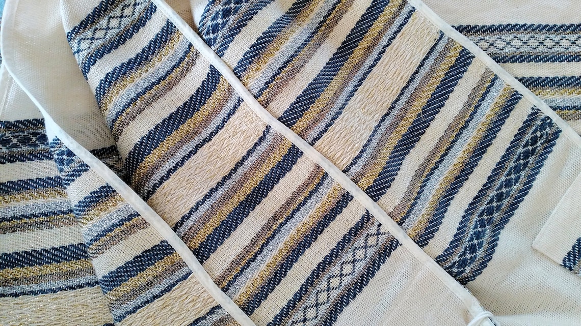 Tallit for Men Jewish Art Jewish Gift Jewish Groom Jewish - Etsy