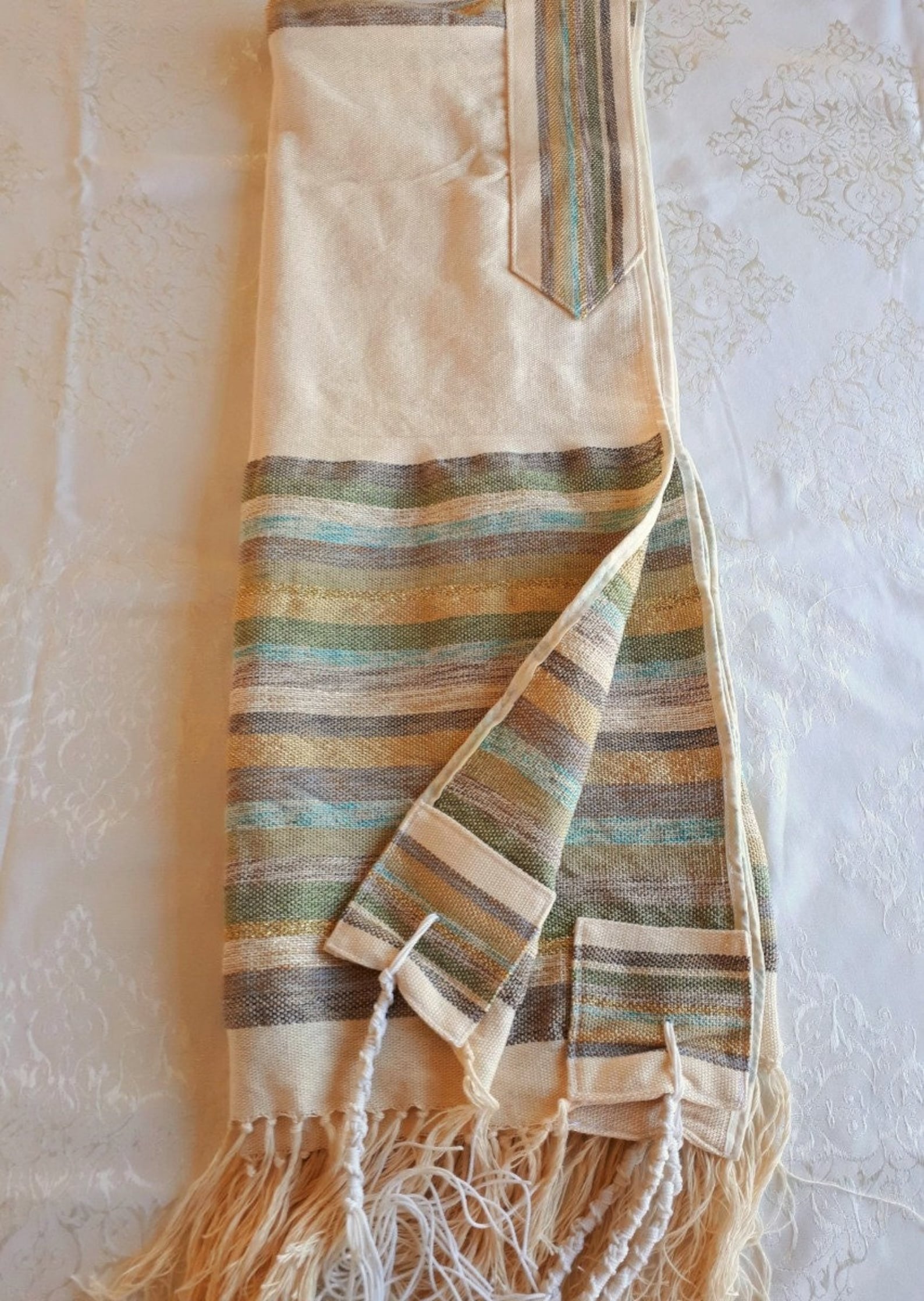 Handwoven Tallit, Wedding Tallit, Judaica, Jewish Gift, Tallit, Jewish ...