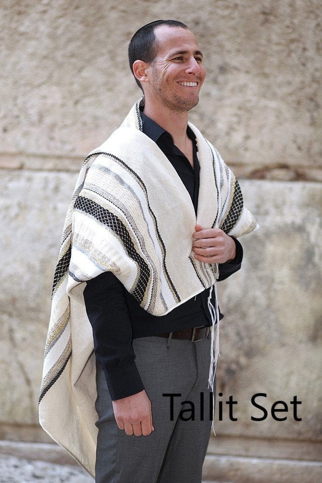 Tallit for Man, Jewish Gift, High Holidays, Jewish Prayer Shawl ...