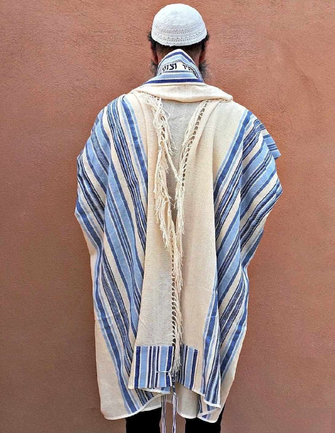 Jewish Prayer Shawl Jewish Wedding High Holidays Prayer - Etsy Israel
