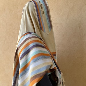 Tallit, Prayer Shawl, Jewish Prayer Shawl, Handwoven Tallit, Cotton ...