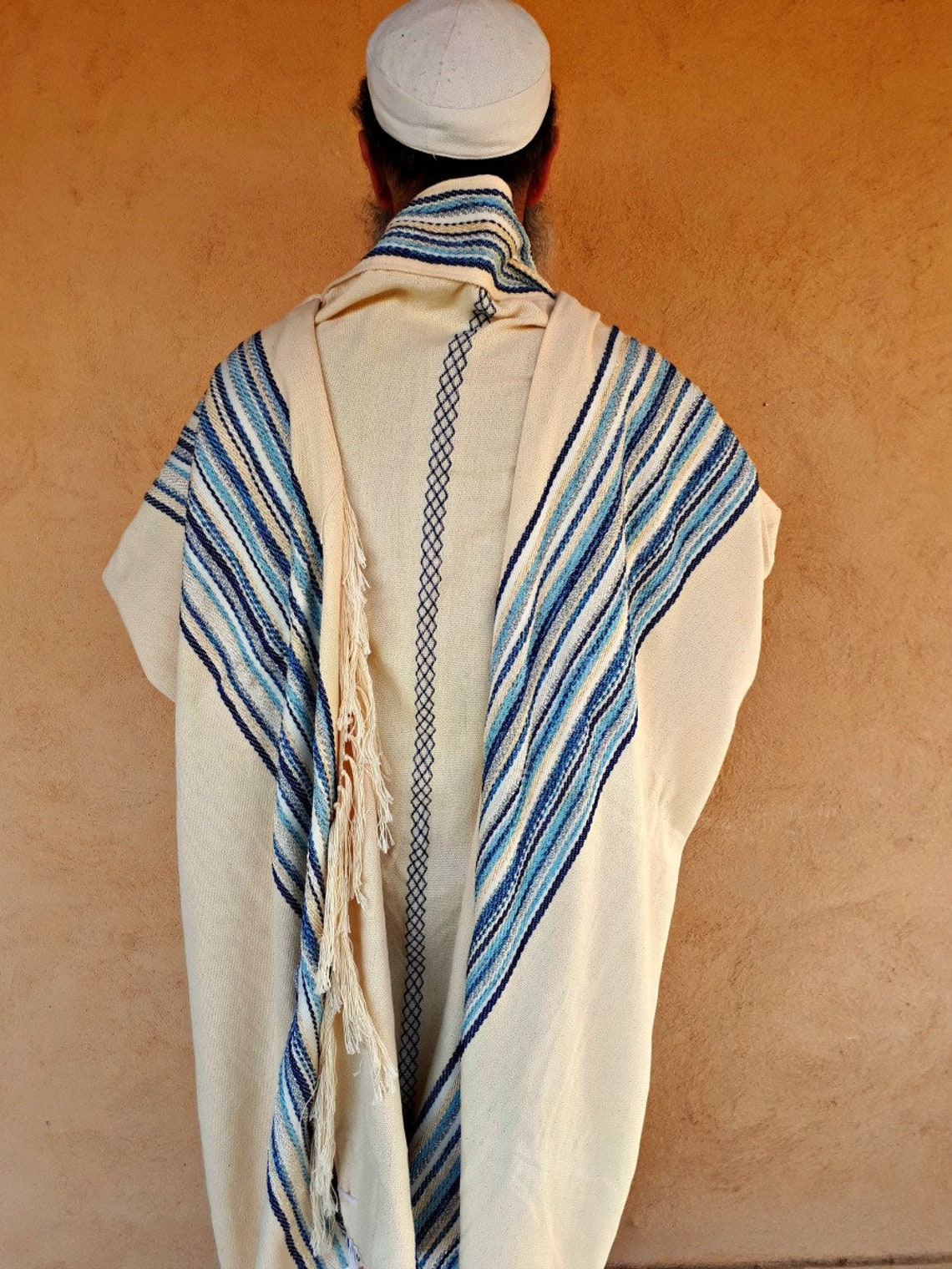 Tallit Set Prayer Shawl Jewish Prayer Shawl Handwoven | Etsy