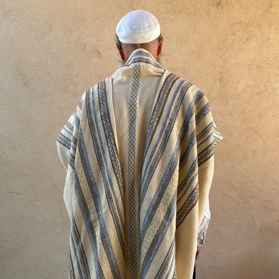 Tallit, Cotton Tallit, Tallit for Men, Judaica, Judaica Wedding Gift ...