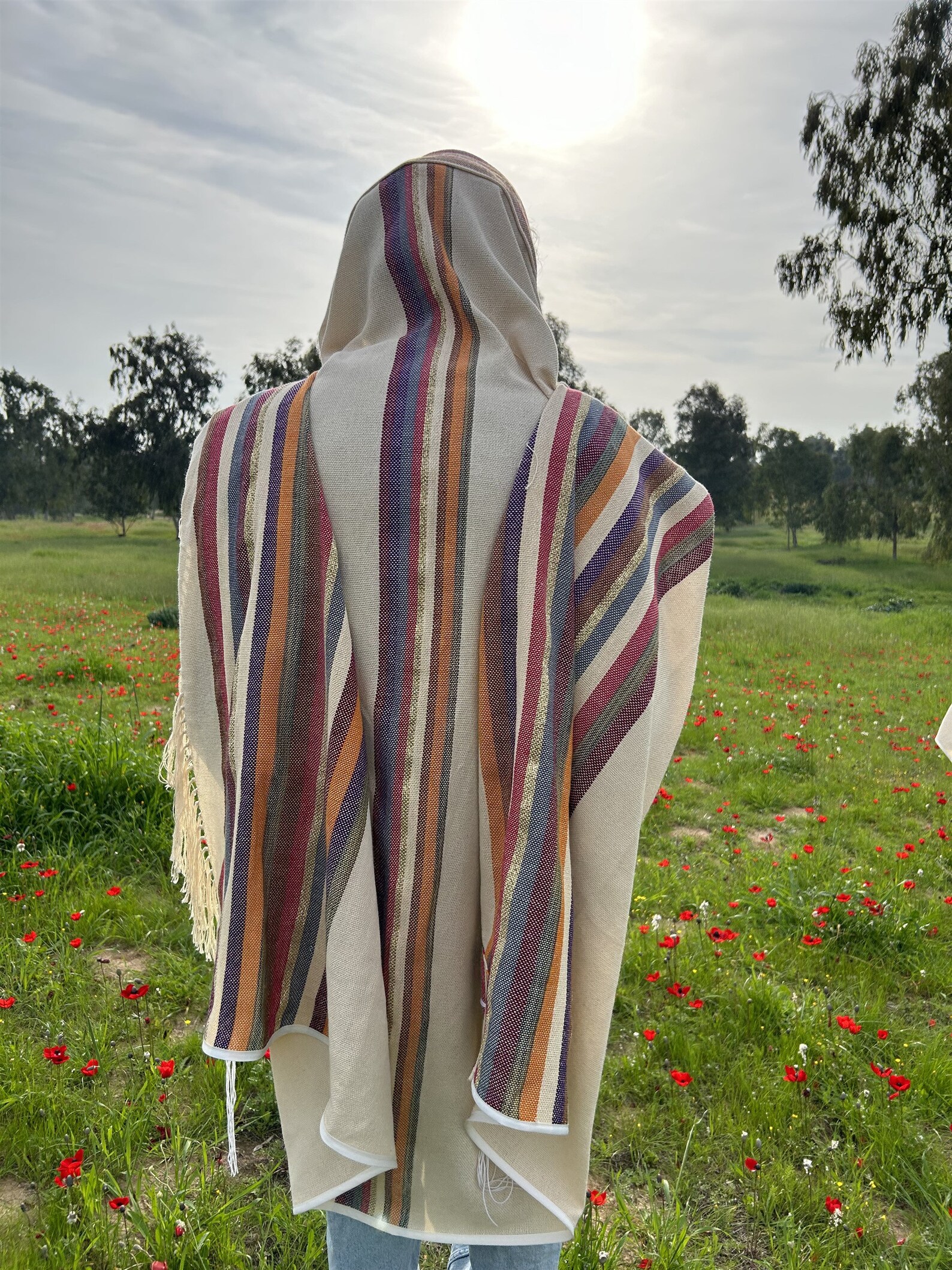 Tallit Set, Judaica, High Holidays, Prayer Shawl, Handwoven Tallit ...