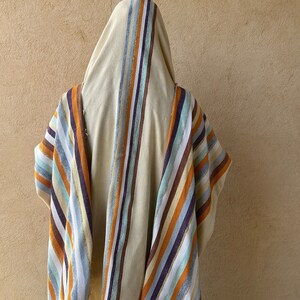 Tallit, Prayer Shawl, Jewish Prayer Shawl, Handwoven Tallit, Cotton ...