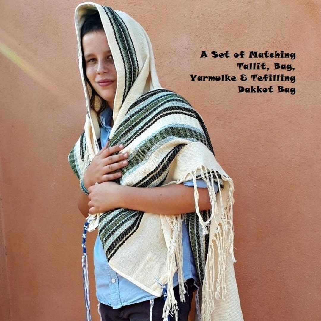 Tallit, Tallit Set, Bar Mitzvah Gift, Jewish Gift, Jewish Wedding Gift ...